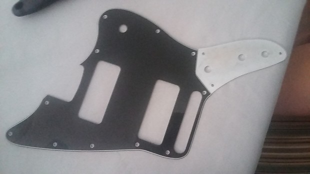 Fender Blacktop Jaguar P90 Pickguard Pick guard 2014 Black | Reverb