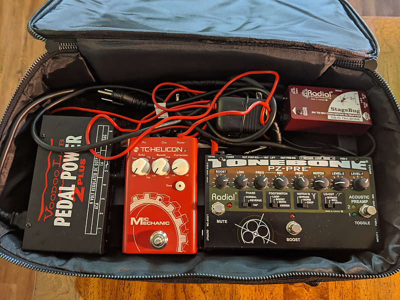 Radial Tonebone PZ-Pre, Mic Mechanic 2, Voodoo Labs Pedal | Reverb