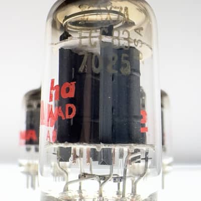 Sylvania 7025 Preamp 12AX7 ECC83 Black Plate NOS | Reverb Canada