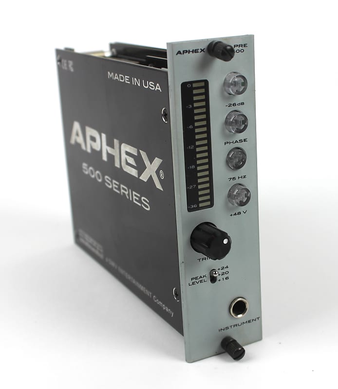 Aphex A Pre 500 Series Preamp Mic Pre | Reverb
