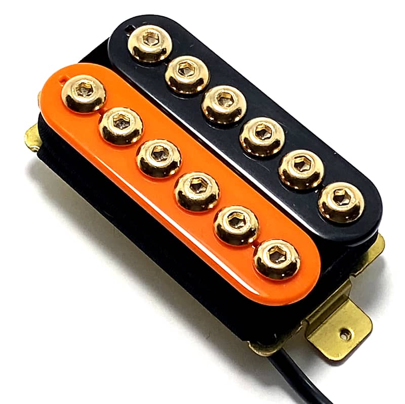 Dragonfire Zebra Crusader Neck Position Humbucker Pickup, | Reverb