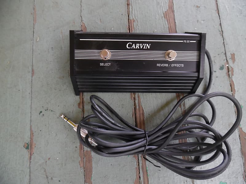 Carvin FS22 Reverb Foot Pedal Switch | Reverb