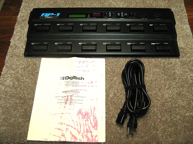 Digitech RP-1 Multi-Effect Processor Pedal Board w/Factory | Reverb