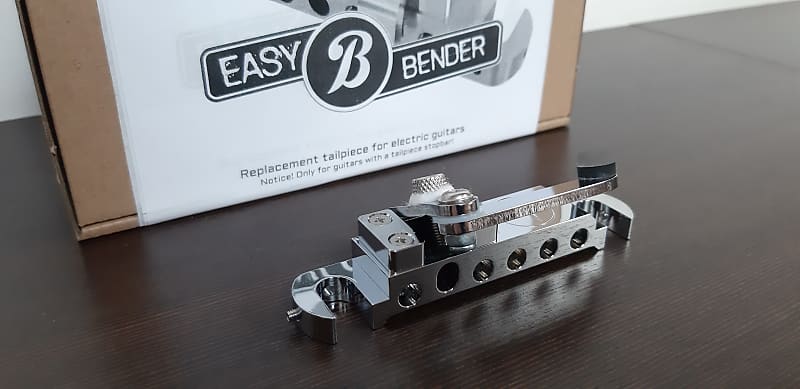 Easy B-Bender - real Chrome , only for Guitar with Tailpiece | Reverb