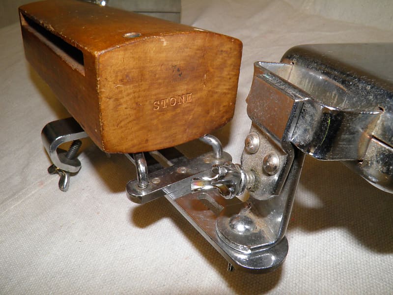 Duplex/Stone hoop mount cowbell block | Reverb