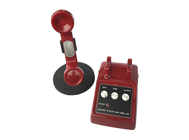 Recovery ExMic Deluxe Telephone Microphone (Red) | Reverb Canada