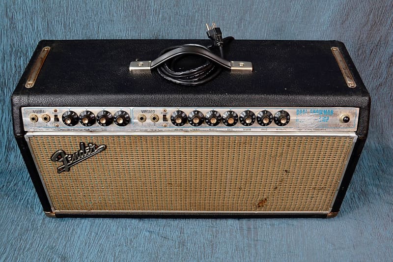 Fender Dual Showman Reverb Head 1969 Black | Reverb