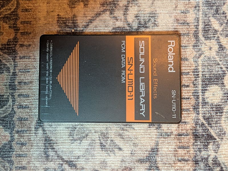 Roland Roland Sound Library Card N-U110-11 | Reverb