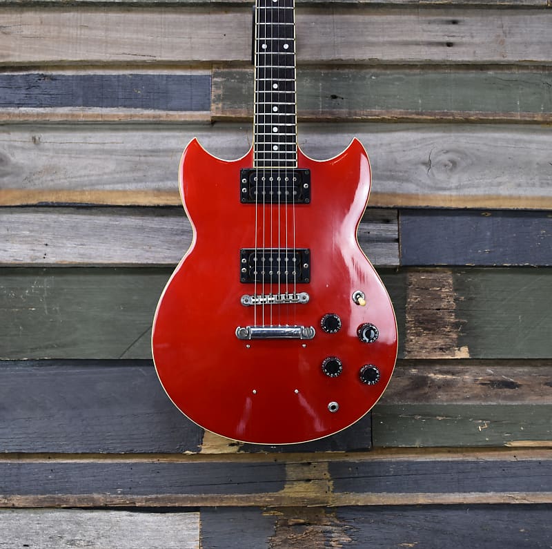 Yamaha SG-600 1983 Candy Apple Red | Reverb