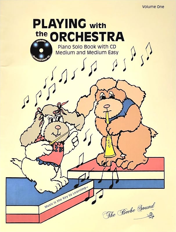 Playing with the Orchestra - Volume One - Piano solo book | Reverb