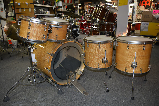 ddrum Dios Elite Ash Burl 5pc 22/10/12/14/16 drum set | Reverb