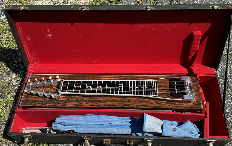 MSA Semi-Classic 10 String Pedal Steel Guitar W/OHSC Rosewood | Reverb