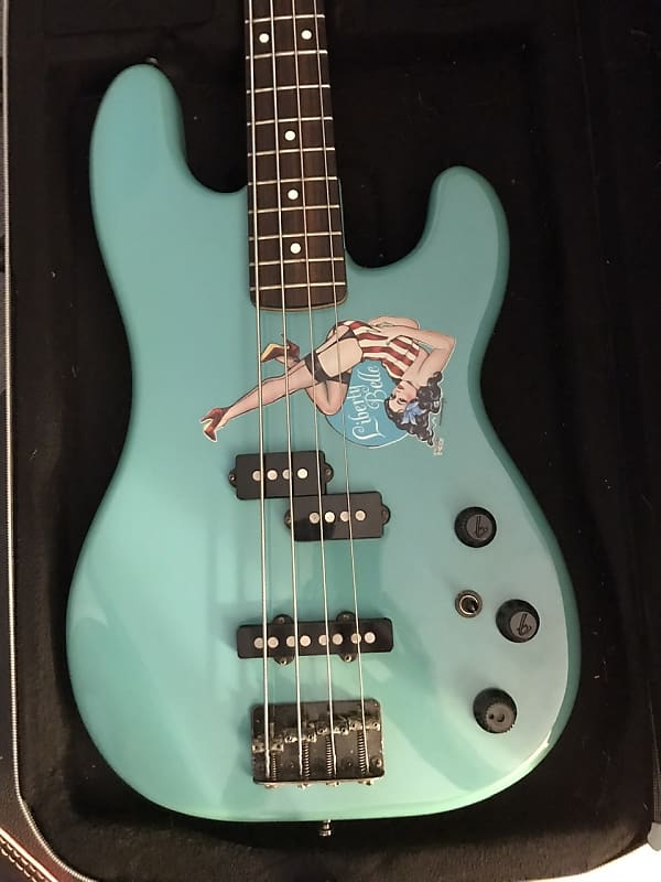 Fender Jazz Bass Special- Duff 1984-1989 - Aqua/Teal, | Reverb