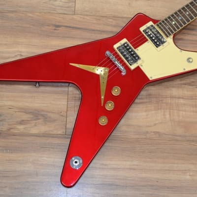 Dean ML Half Pickguard Model 2020 Candy Apple Red | Reverb