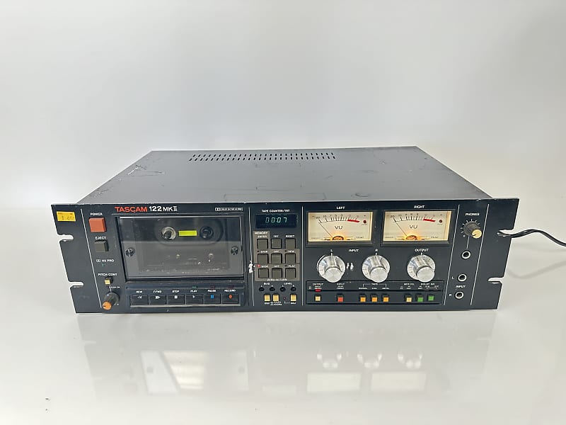Tascam 122 MKII 3-Head Professional Cassette Deck | Reverb UK