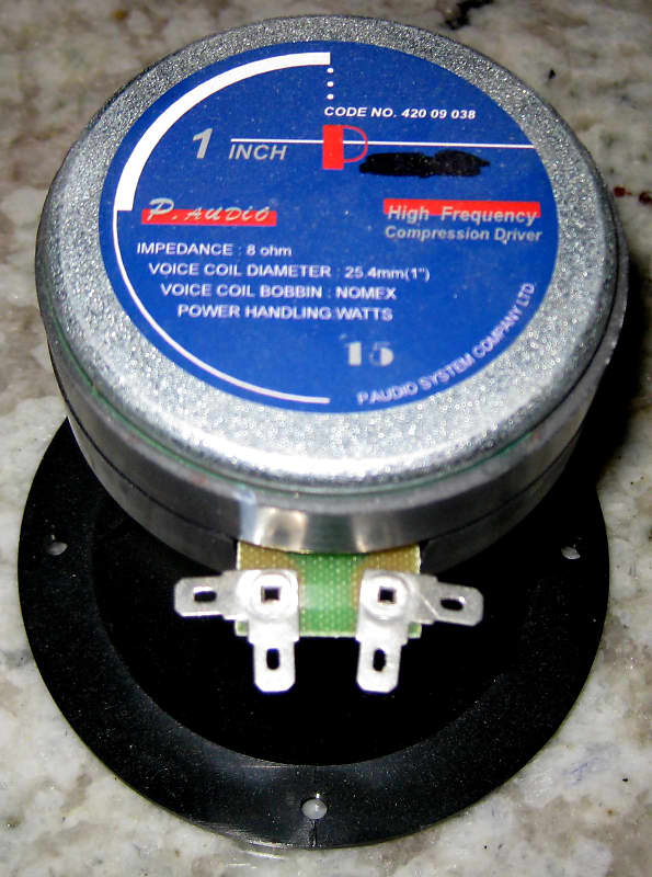 P. Audio PHT410 High Frequency Compression Driver Horn | Reverb