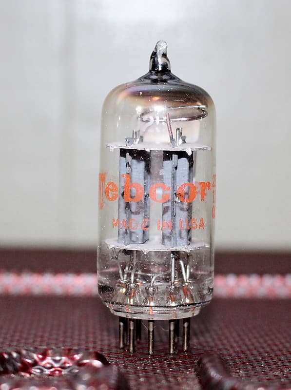 CBS 7025 HYTRON 12AX7 ECC83 LONG PLATE FAT D GETR TIGHT | Reverb