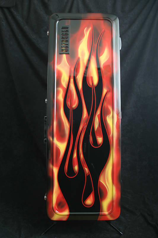 Guitar Case Gator Handmade Custom Aerographed Hot Rod | Reverb