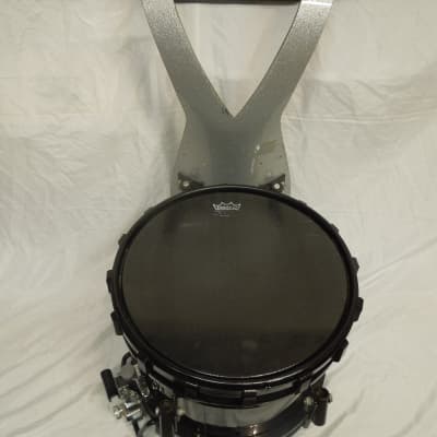 Remo Quadura Legato marcing snare drum black | Reverb