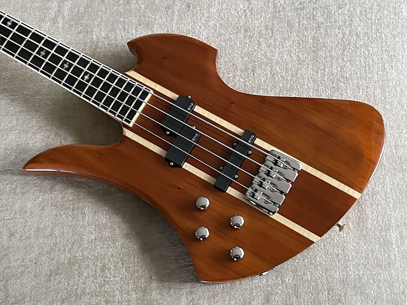 B.C. Rich Heritage Classic Mockingbird Bass LH Left Hand | Reverb