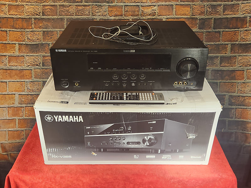 Yamaha RX-V665 A/V Receiver w/ RX-V385 Box & Remote | Reverb