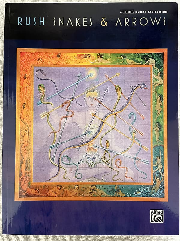 Rush - Snakes and Arrows - Guitar Tab / Tablature Book | Reverb