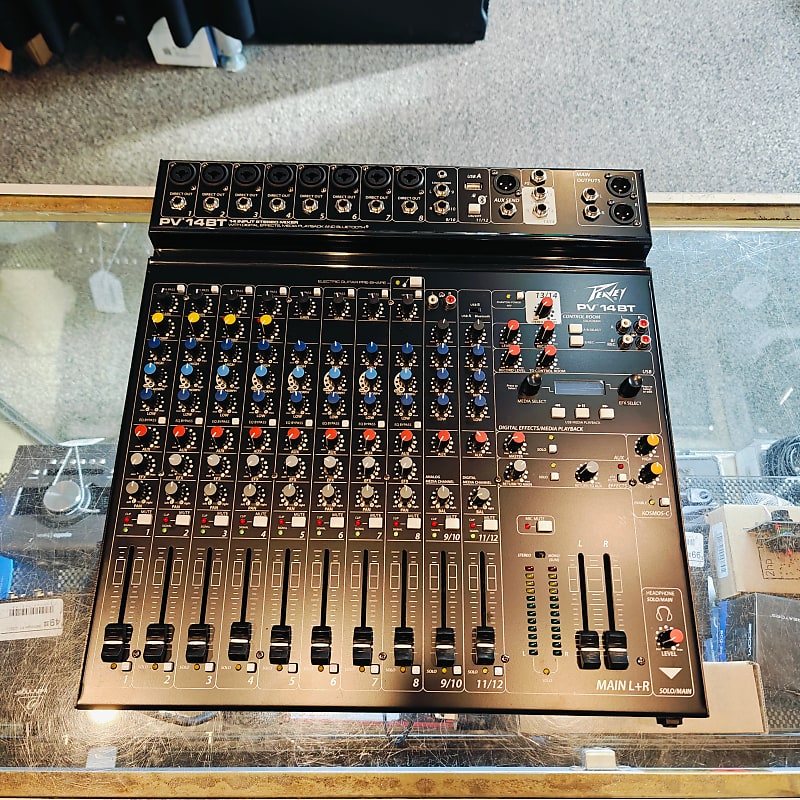 Peavey PV 14 BT 14-Channel Mixer With Bluetooth | Reverb
