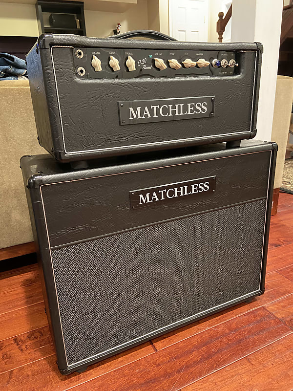 Matchless C30R Head with 2x12 cabinet 2012 - Black | Reverb