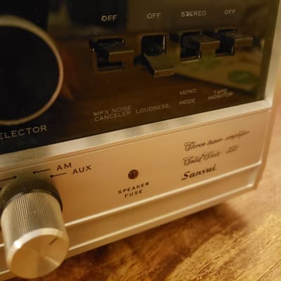 Rare Sansui 350 Stereo Receiver, Recapped, serviced, Super | Reverb