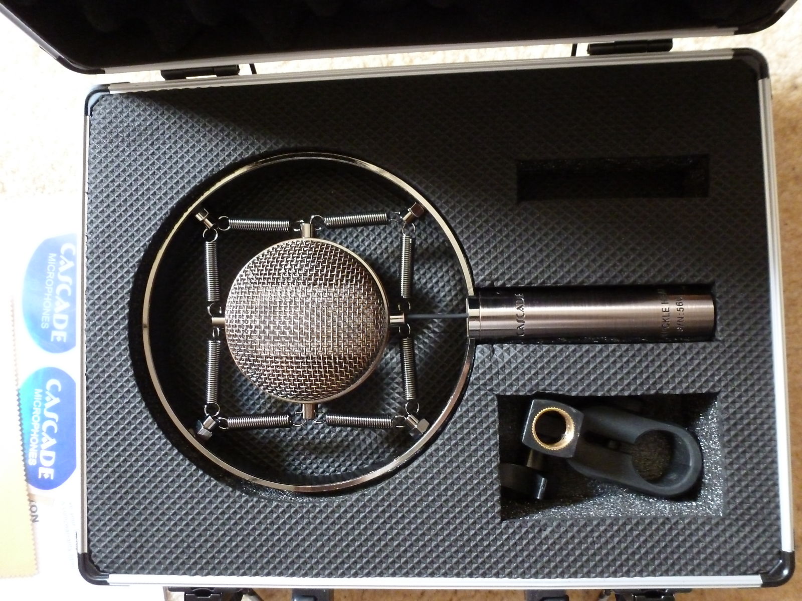 Cascade Knuckle Head Short Ribbon Mic | Reverb Australia