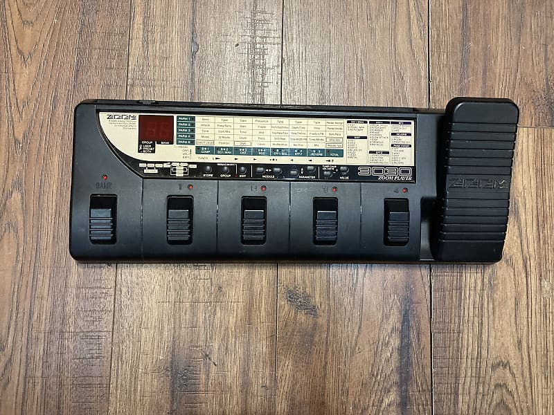 Zoom 3030 Vintage 80s-90s Multi-Effects Pedal Unit [Includes | Reverb