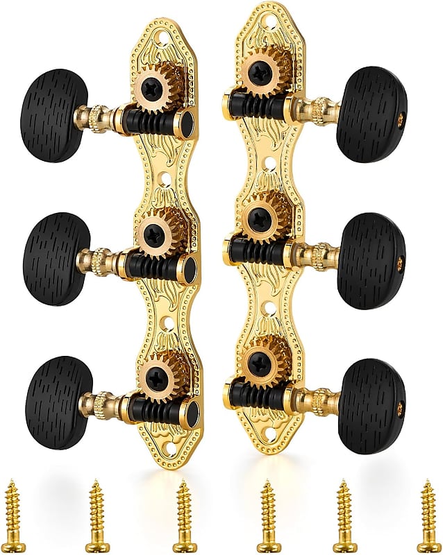 3L3R 6 Pieces Guitar String Tuning Pegs Tuner Machine Heads | Reverb