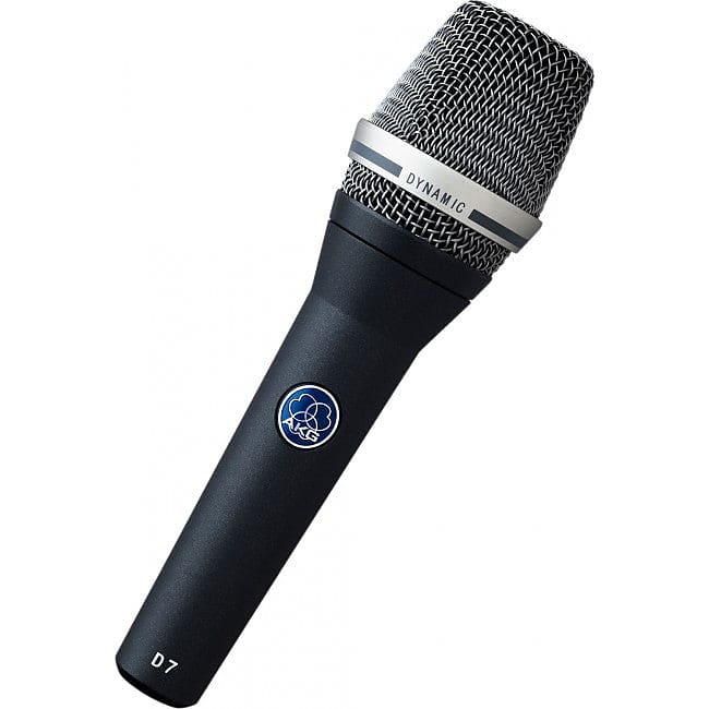 AKG D7 Dynamic Microphone Supercardioid Handheld Mic | Reverb