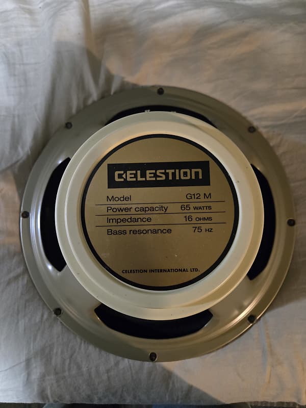 Celestion G12M-65 Creamback - Cream | Reverb