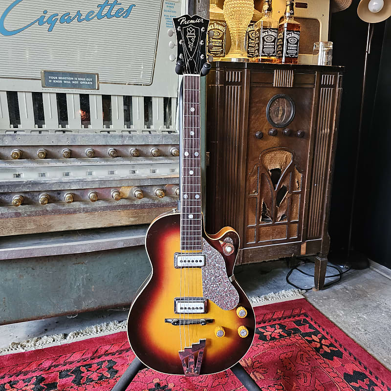 1950's Multivox Premier Bantam Deluxe Sunburst | Reverb