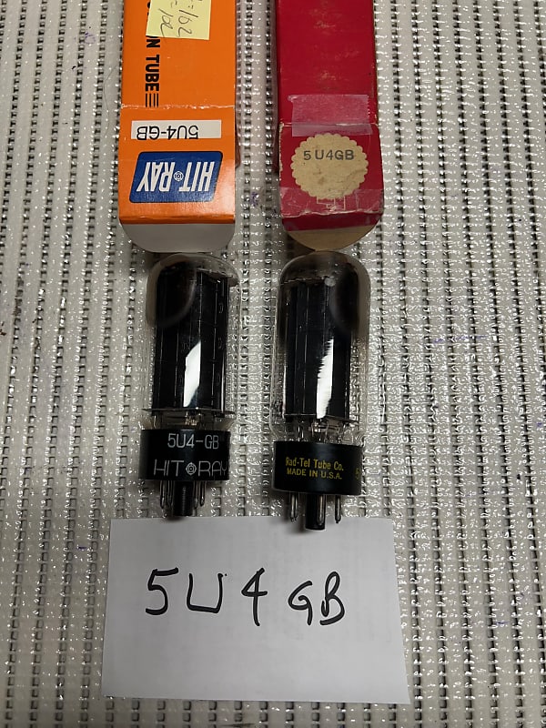 5U4GB ; Lot of 2 tubes | Reverb Canada