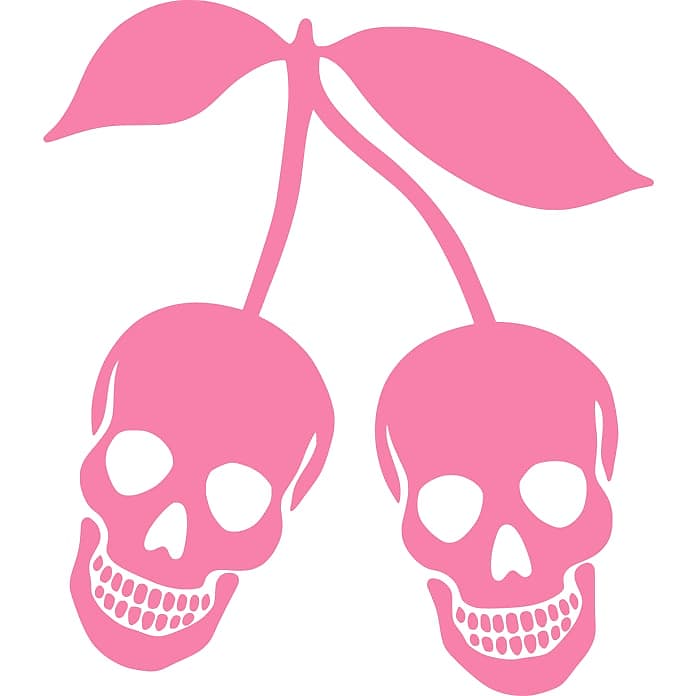 4" skull cherrys sticker 4" skull cherrys sticker 2025 | Reverb