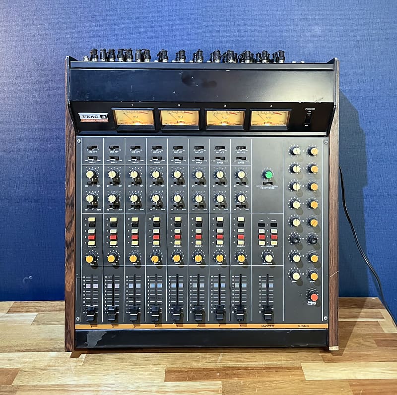 TEAC / Tascam Model 3 Vintage 8-channel Analog Mixer Desk | Reverb