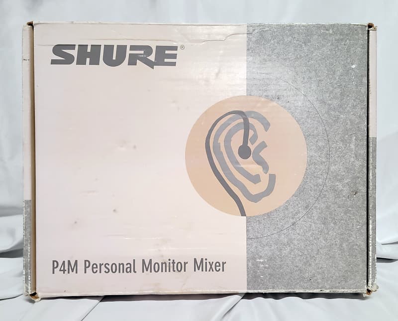 Shure P4M Personal Monitor Mixer w/box | Reverb