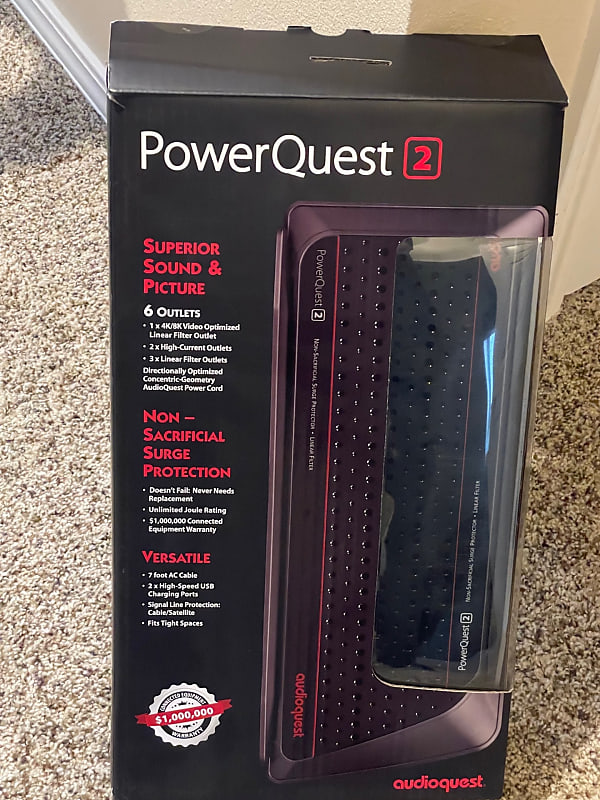 PowerQuest 2 6-Outlet Power Conditioner, Power Filter & Surge | Reverb