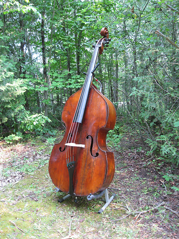 Tyrolean Double Bass 1860s | Reverb