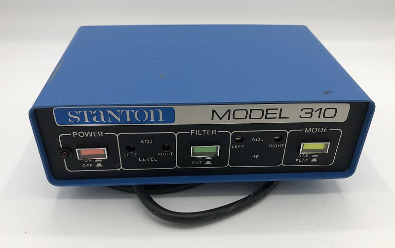 Stanton Model 310 Professional Phono Pre-Amp 1980's - Powder | Reverb