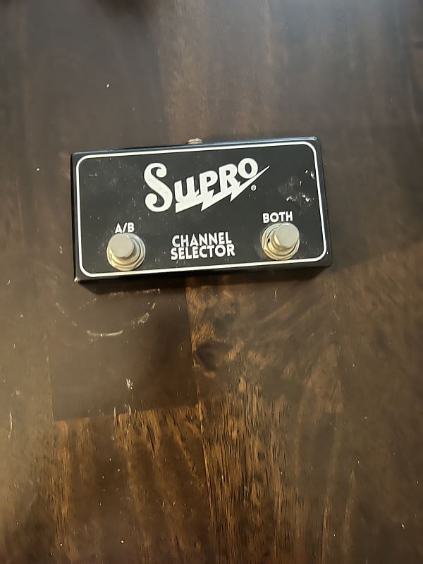 Supro Channel selector Black | Reverb