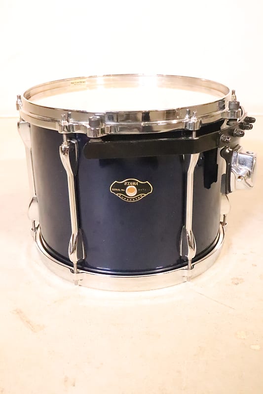 Tama Superstar 10x13" Rack Tom Drum Dark Blue | Reverb