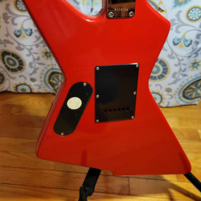 1993 Ibanez Z Silver Cadet - Explorer - Destroyer - Red | Reverb