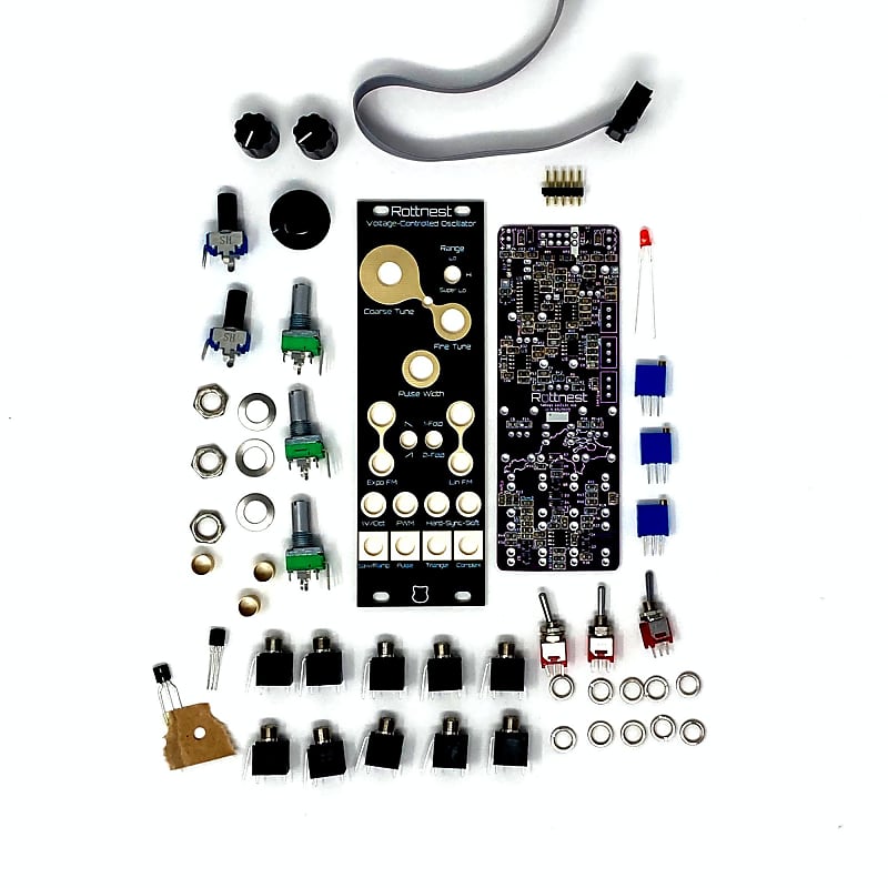 SetonixSynth Rottnest Oscillator LFO Eurorack 2022 Black / | Reverb