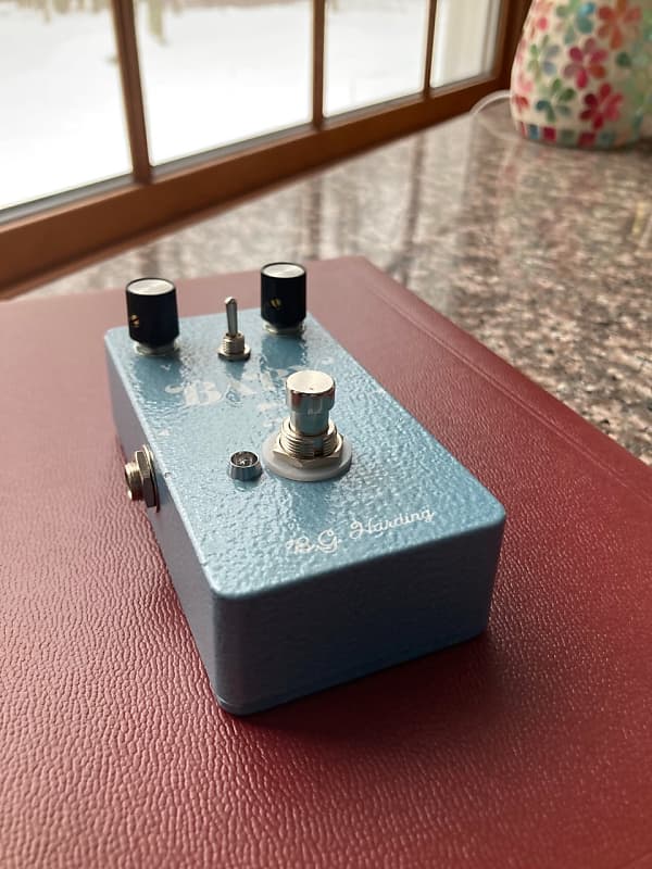 Zonk Fuzz ! B.G. Harding Baby Z in Hammer Tone Blue | Reverb