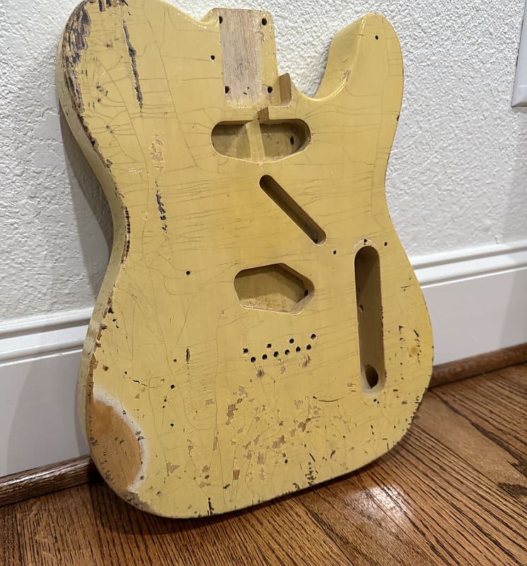 Clive Brown Peter Florance Telecaster Body Aged Relic Nitro | Reverb