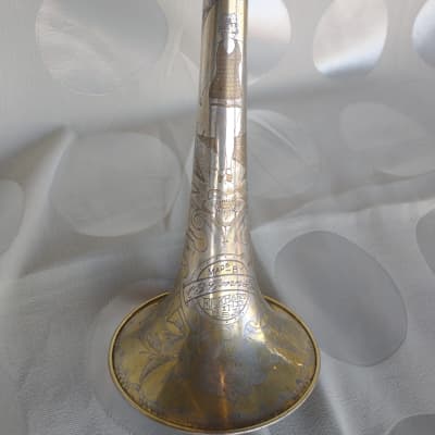 Stenberg Engraved "Bathing Beauty" C.G. Conn 22H Trombone. | Reverb