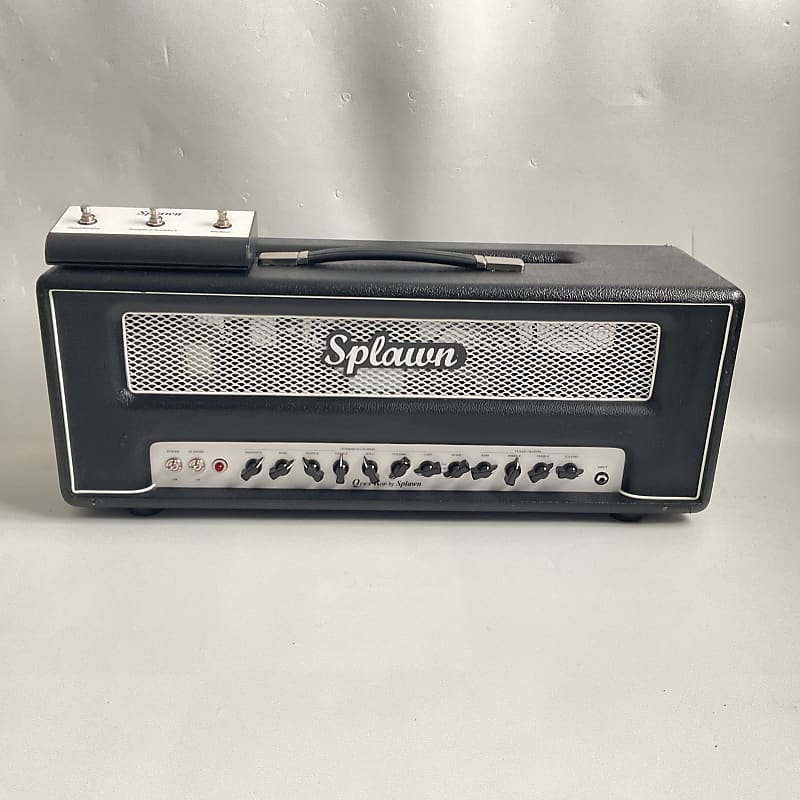 Splawn Quickrod 100 Head- Black w/ White Faceplate | Reverb
